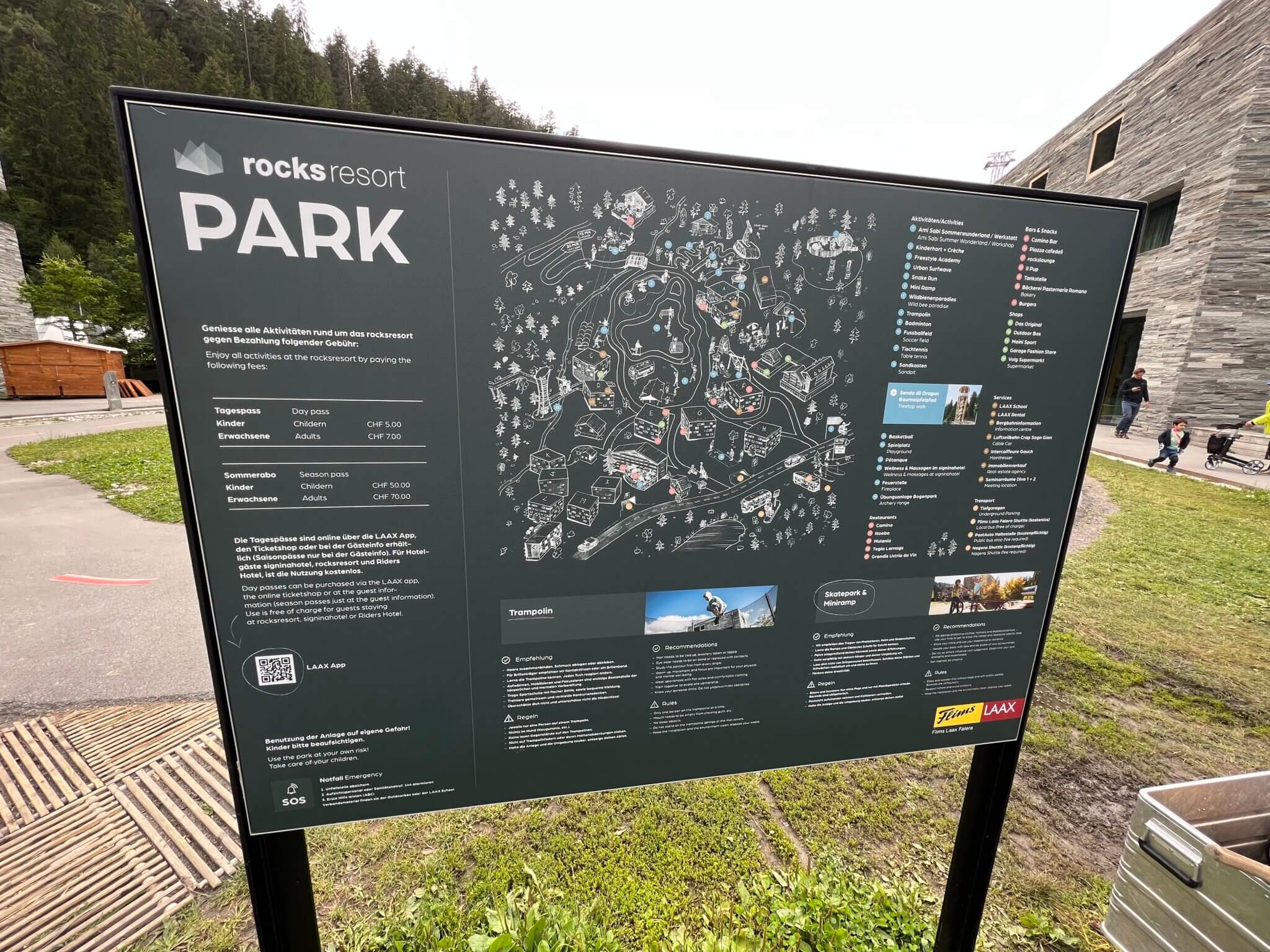 Rocksresort LAAX: een kinderparadijs in Zwitserland tussen twee gondels ...
