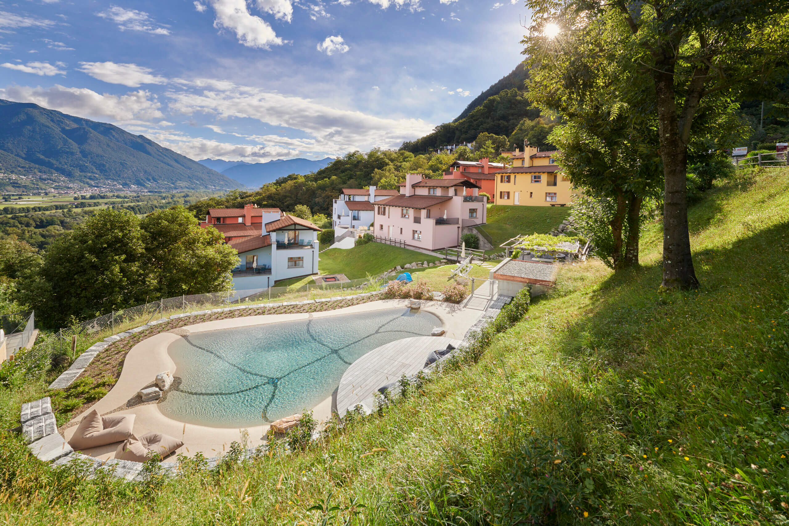 Reka appartementen Magadino bij Lago Maggiore: kleinschalig en ...